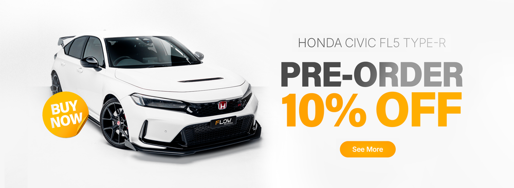 Honda FL5 Type-R Splitter Kit – Flow Designs Australia