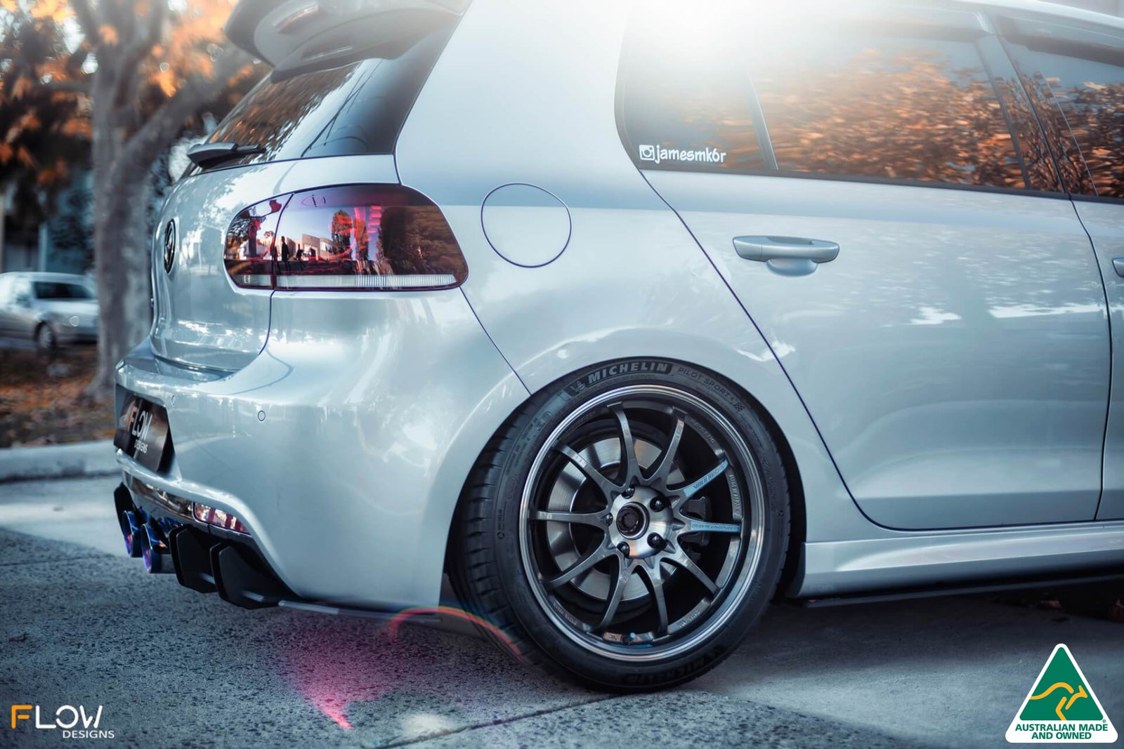 Buy VW MK6 Golf R Flow-Lock Rear Diffuser Online | Flow Designs Australia
