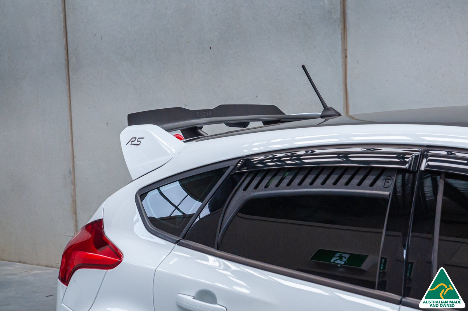 Buy Ford MK3 Focus RS Rear Spoiler Extensions Online | Flow Designs ...