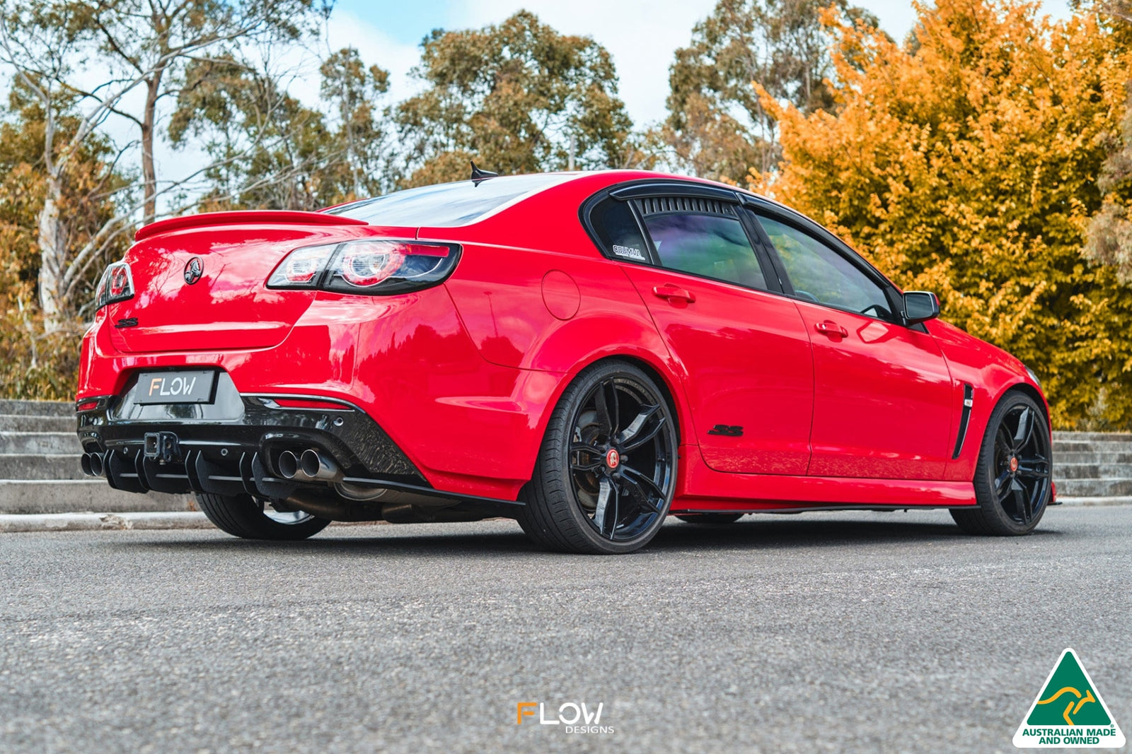 Buy Holden VF Commodore S1 Sedan Flow-Lock Rear Diffusers Online | Flow ...