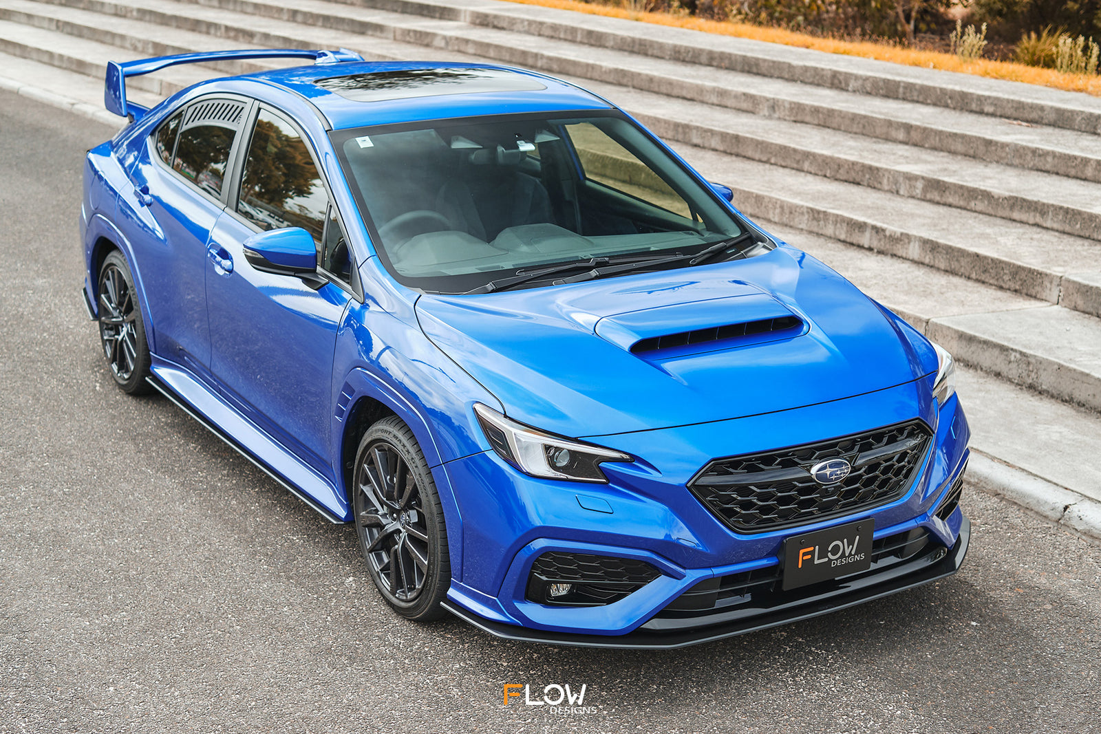 Buy Subaru VB WRX Front Lip Splitter (GLOSS) Online | Flow Designs ...