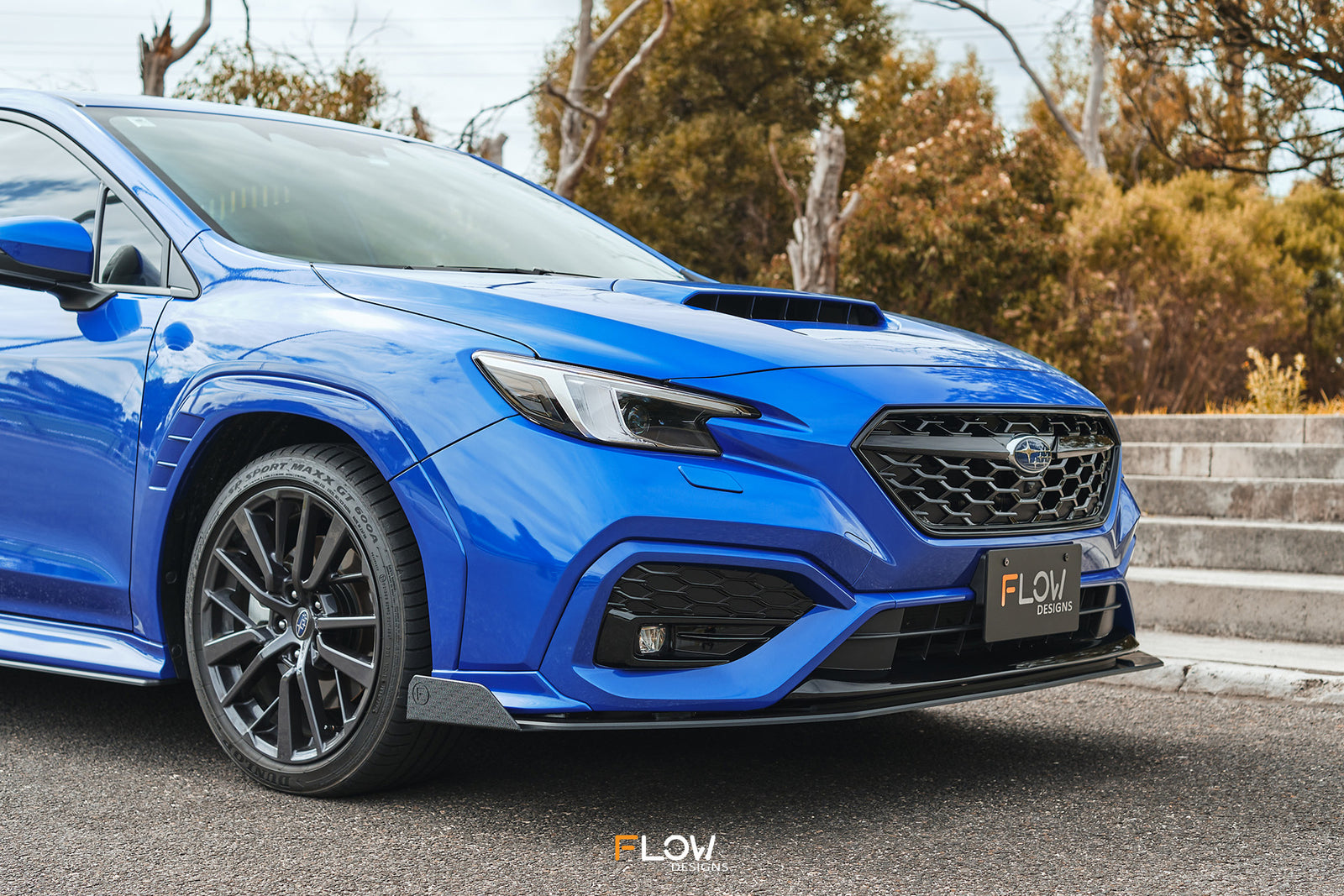 Buy Subaru VB WRX Front Lip Splitter (GLOSS) Online | Flow Designs ...