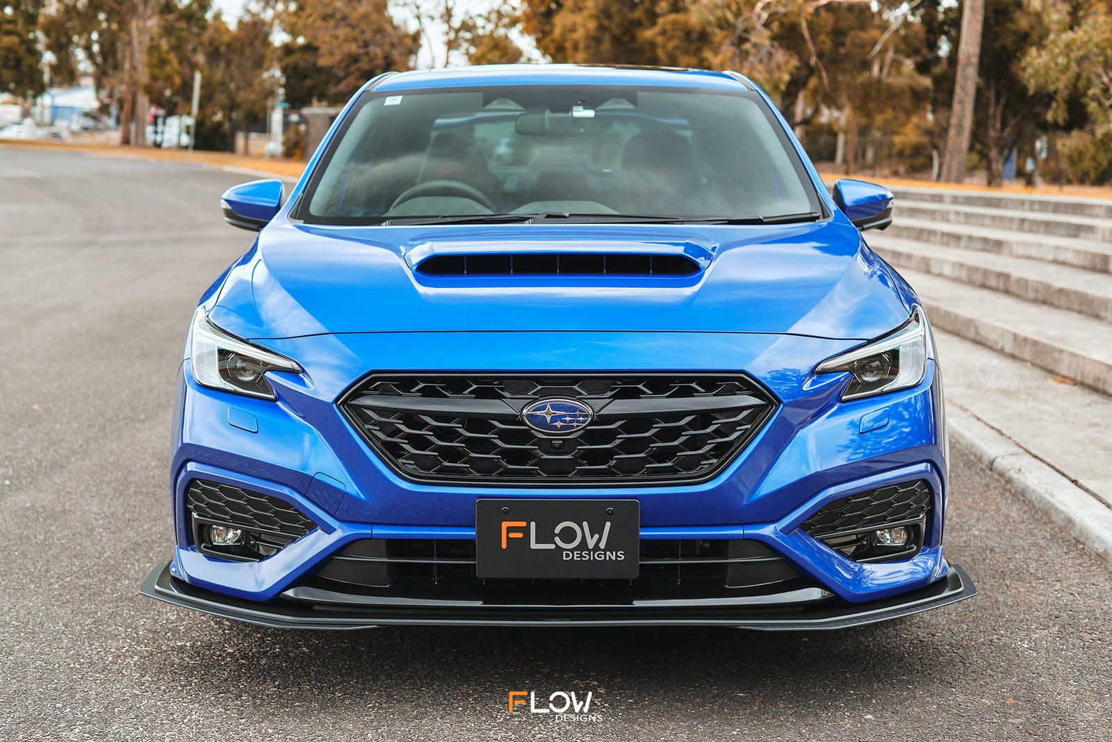 Buy Subaru VB WRX Front Lip Splitter Extensions Online | Flow Designs ...