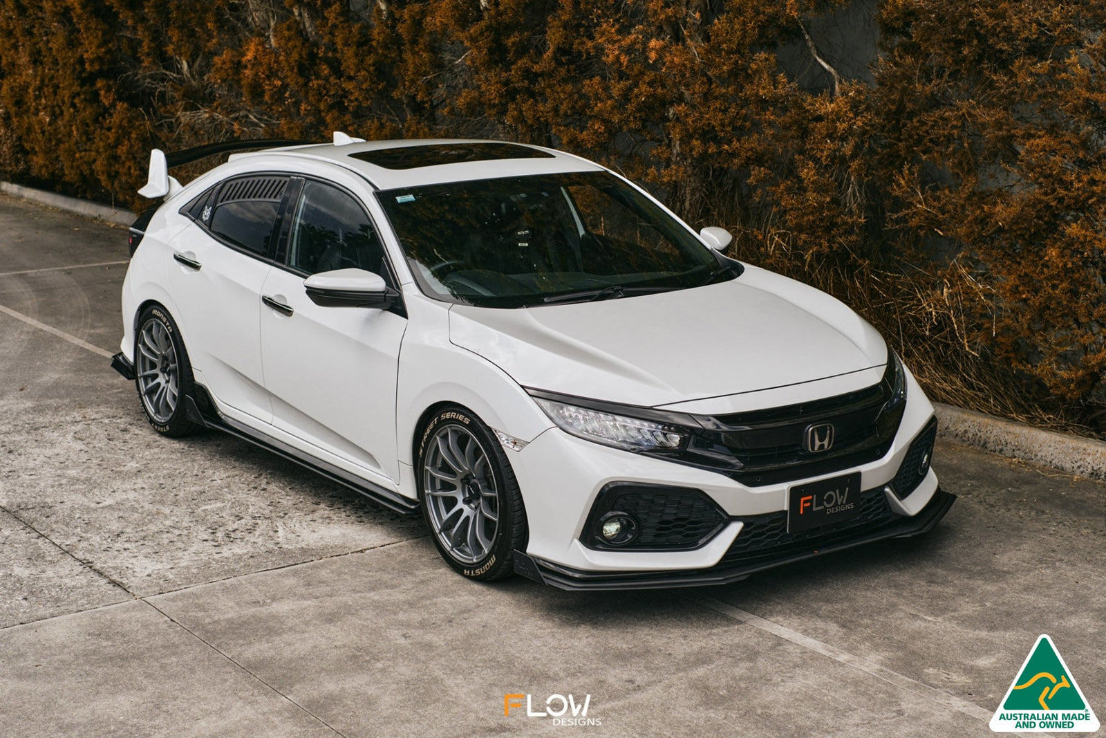 Buy Honda FK4/FK7 Civic RS Hatch Front Lip Splitters Online | Flow ...