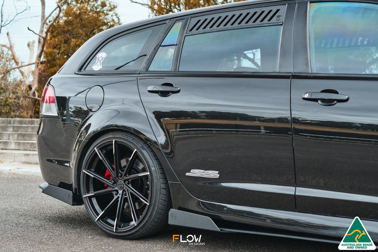 Buy VE Commodore Wagon Rear Window Vents Online | Flow Designs Australia