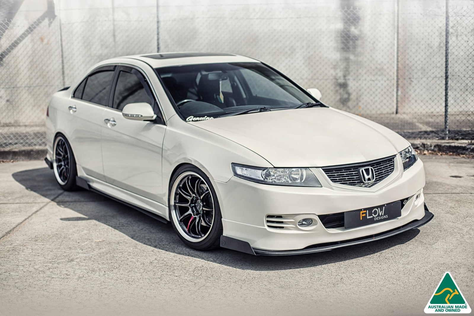 Buy Honda Accord Euro CL7/CL9 Front Lip Splitter V3 Online | Flow ...