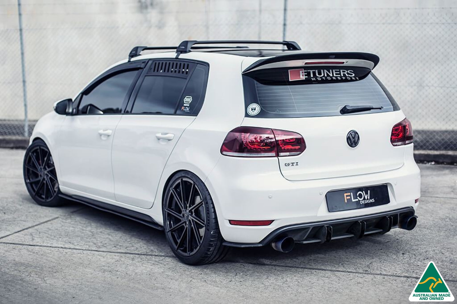 Buy VW Golf MK6 GTI Flow-Lock Rear Diffusers Online | Flow Designs ...