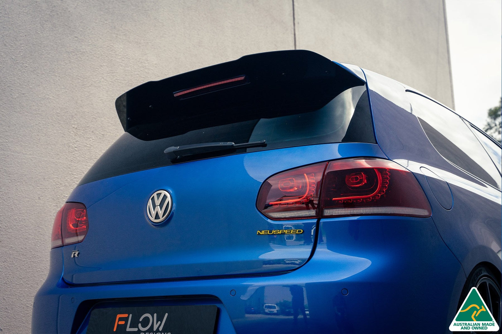 Buy VW MK6 Golf GTI & R Rear Spoiler Extension Online | Flow Designs ...